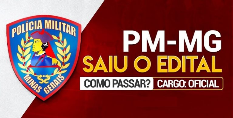 Concurso Pmmg 2025 → Inscrições Edital Gabarito Resultado